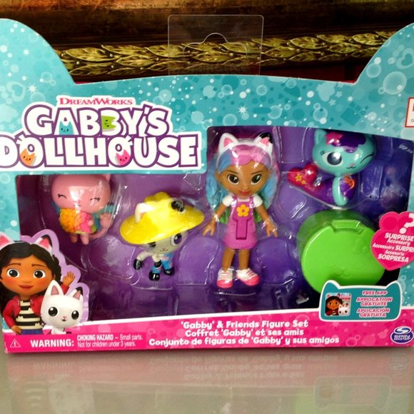 Toys | Gabbys Dollhouse Gabby Friends A Friends Figure Set | Poshmark